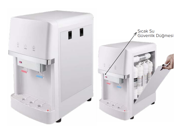 Aquabir | CS07 Mini Arıtmalı Sebil